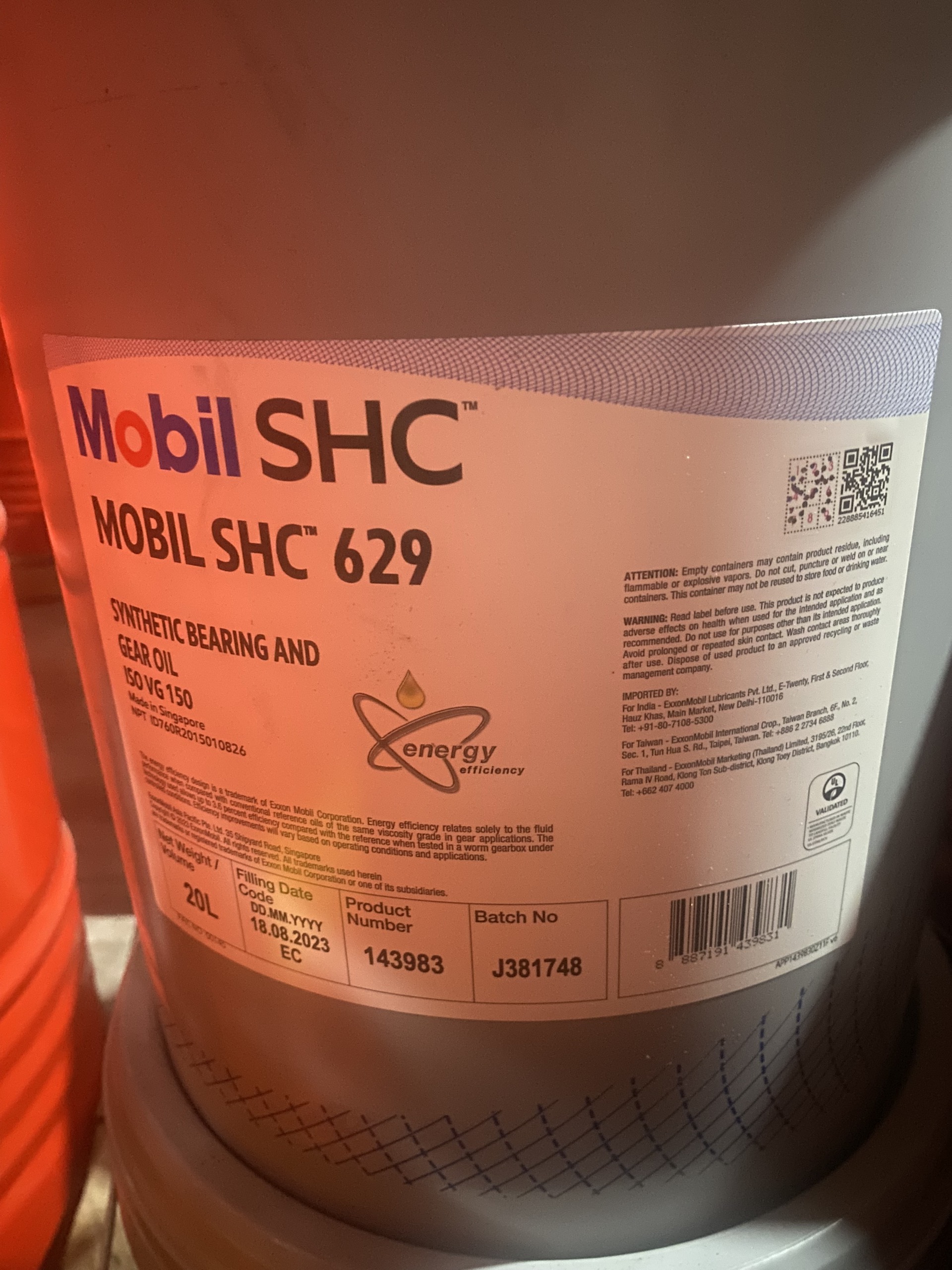 Mobil SHC 630 , Mobil SHC 629 – Dầu bánh răng tổng hợp giá tốt ...